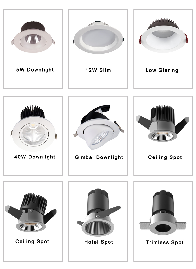 Buy Oem Recessed Downlight Led Showroom Light Spot Light Led Spot ...