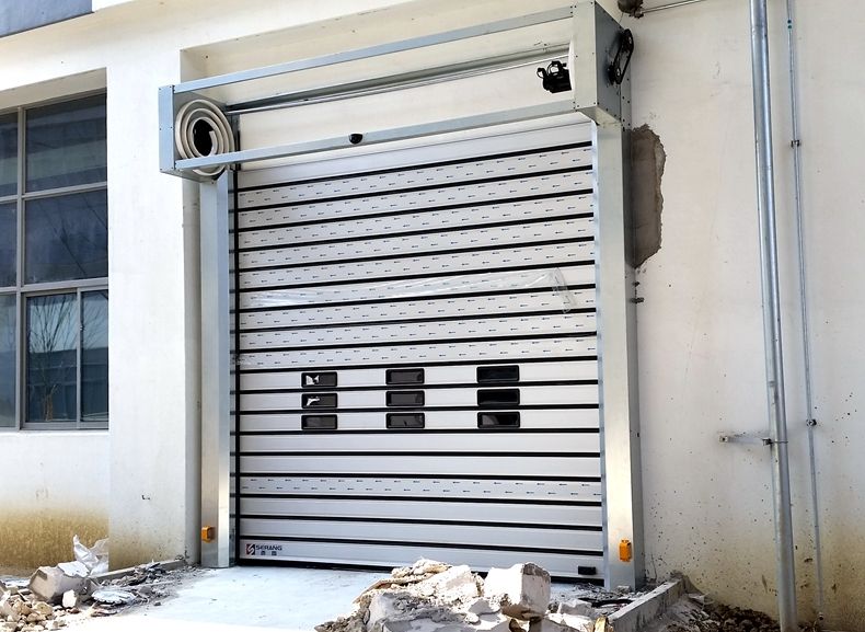 Buy Fully Automatic Metal Fast Rolling Door from Seppes Door Industry ...