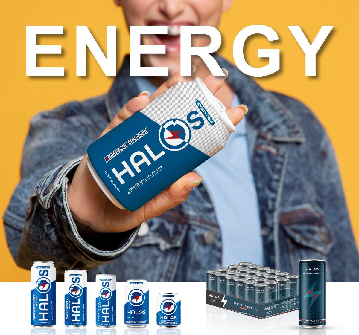 Buy Sen F&b / Halos/oem Energy Drink With Pineapple Flavor In 250ml Can from Sen Food & Beverage ...