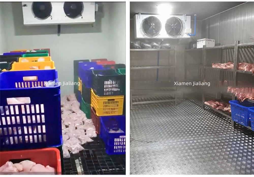 Buy High Capacity Frozen Meat Storage 50ton Walk In Cold Room from ...