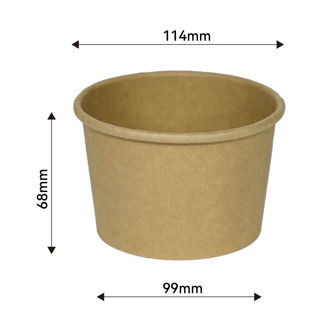 Buy Kraft Paper Deli Cups – Eco Takeout Bowls 8oz–32oz from Good Earth ...