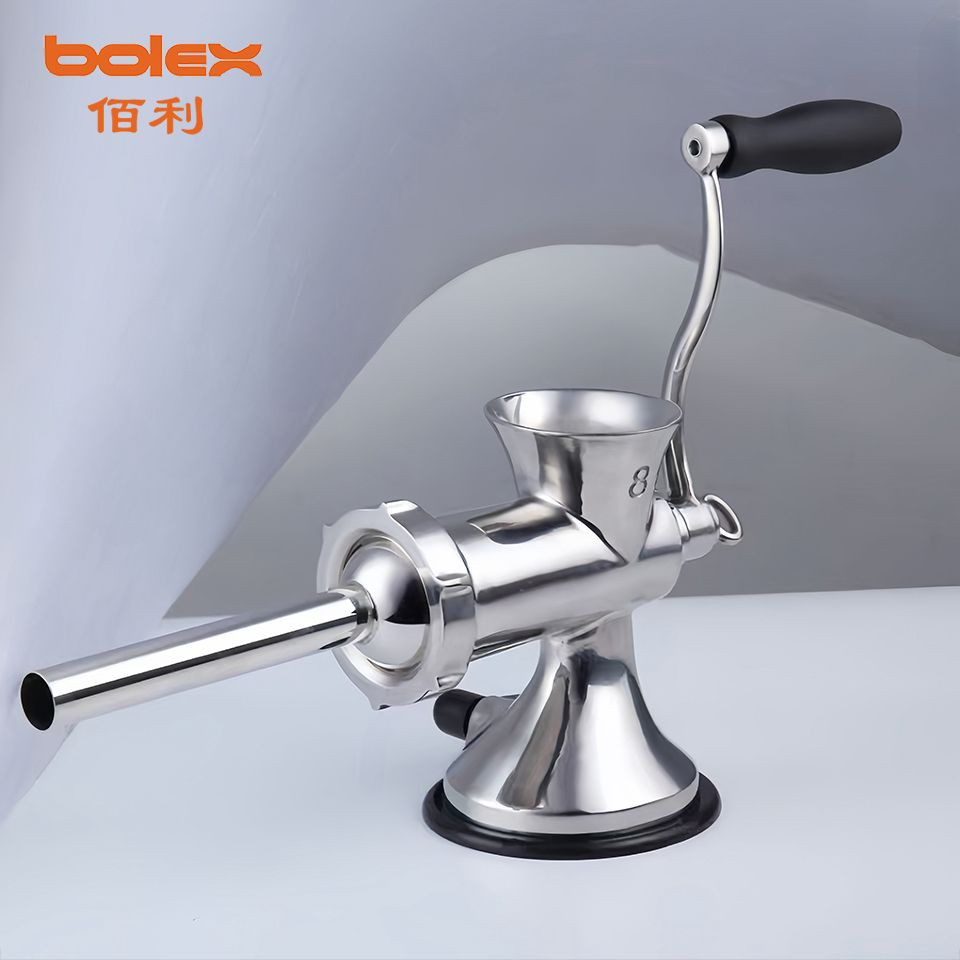 Buy Table Top Stainless Steel Manual Meat Mincer Chopper Grinder #5 #8 ...