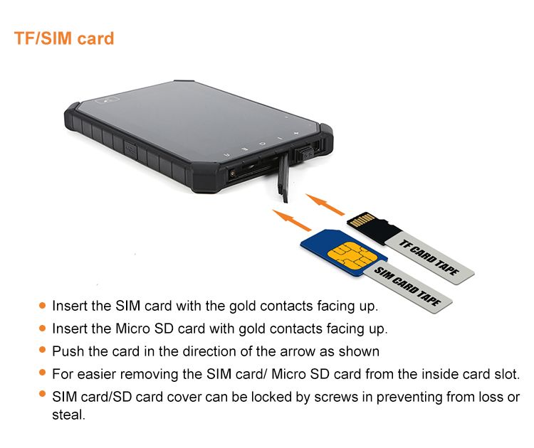 Buy 8-inch Android7.0 Rugged Tablet Pc With /3g4g/bluetooth/gps/wifi ...