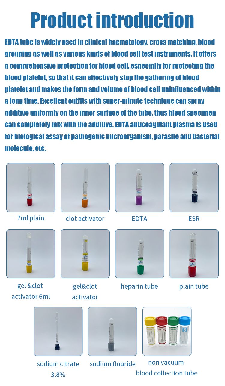 Buy Ce Certified Manufacturer Vacutainer Blood Collection Tubes Purple ...
