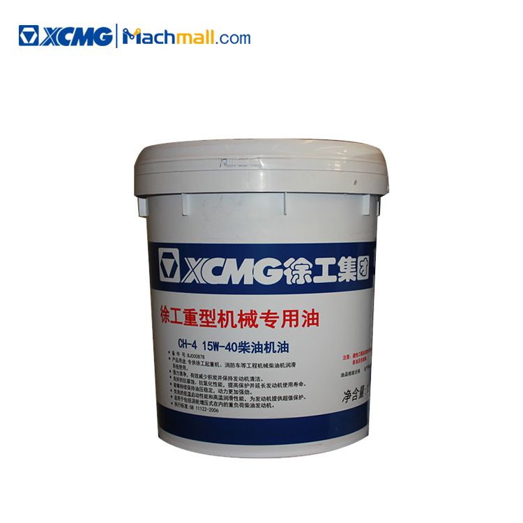 Buy Xcmg Crane Spare Parts Diesel Engine Oil Ch-4 15w-40(16kg/20l ...