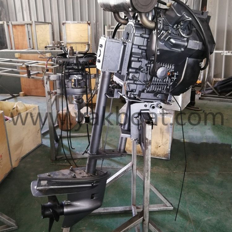 Buy New 30 Hp Diesel Outboard Marine Engine Double-cylinder Air-cooled ...