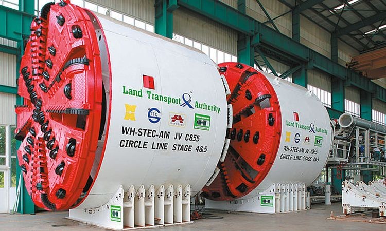 Buy Herrenknecht Tbm Rock Pipe Slurry Jacking Used Single Double Shield ...