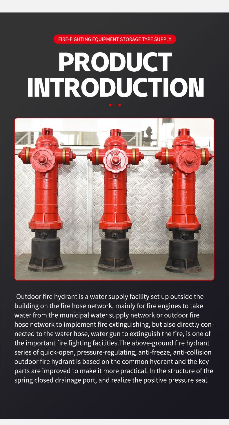 Buy Above-ground Fire Hydrant from Shandong Dongyue Crane Fire ...
