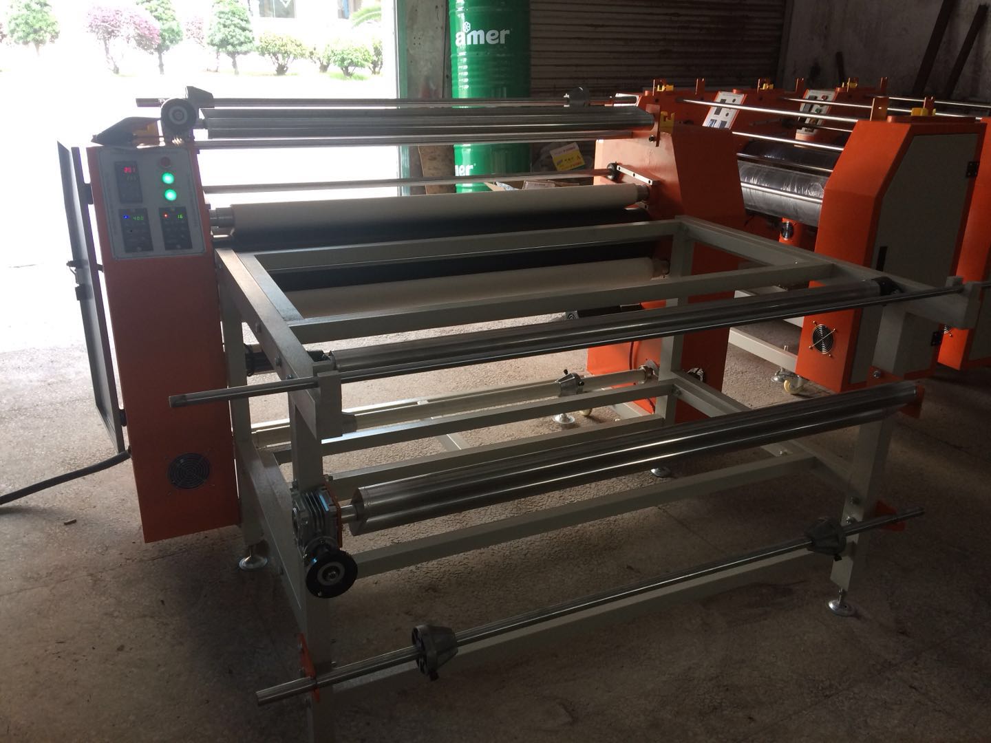 Buy 1.2m Roller Sublimation Textile Printing Machine,sublimation ...