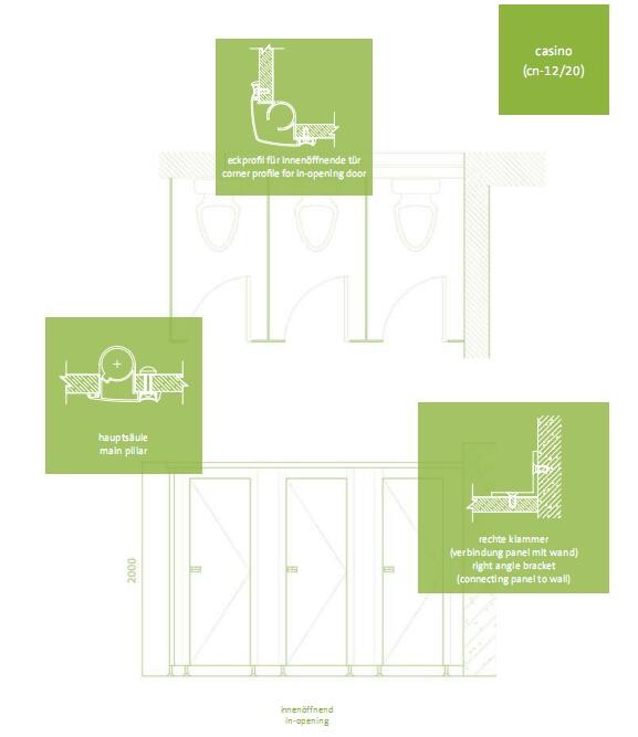 Buy 12mm Hpl Toilet Partition Hpl Panel For Shopping Mall,water ...