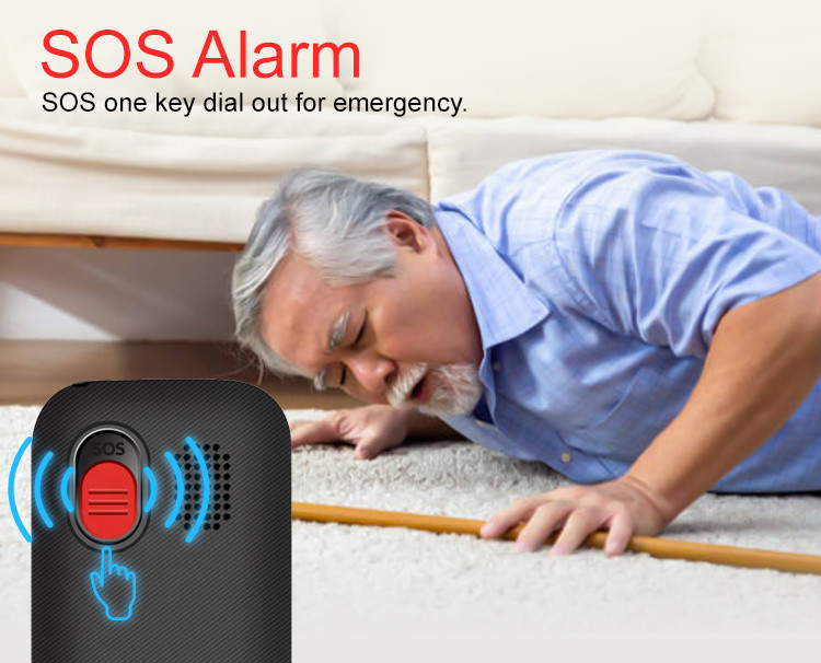 Buy 1.77′ ′ Dedicated Side Keypad Lock Mobile Phone Sos Alarm Emergency ...