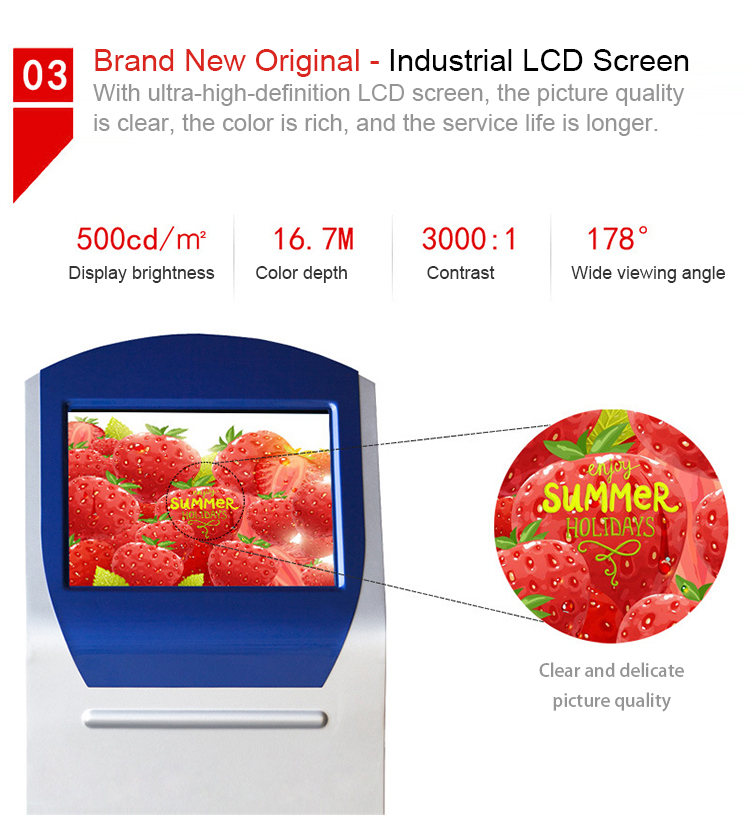 Buy 19 Inch Prepaid Card Vending Machine, Self Service Interactive ...