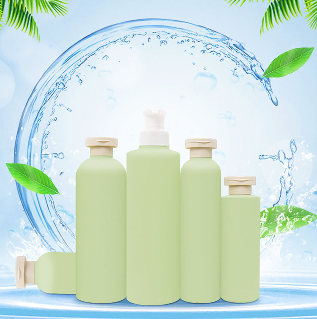 Buy 200ml 400ml Hdpe Cosmo Round Bottles Plastic Shampoo Conditioner ...