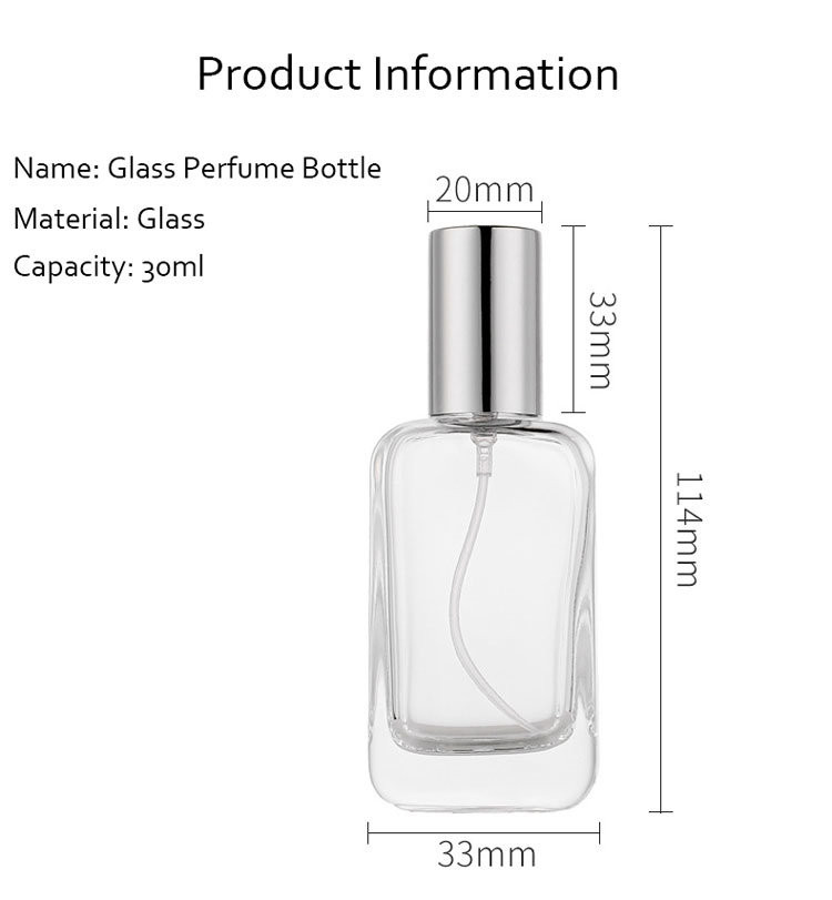 Buy 30ml Luxury Glass Perfume Bottle With Sprayer from Xuzhou Shine Packaging Technology Co ...