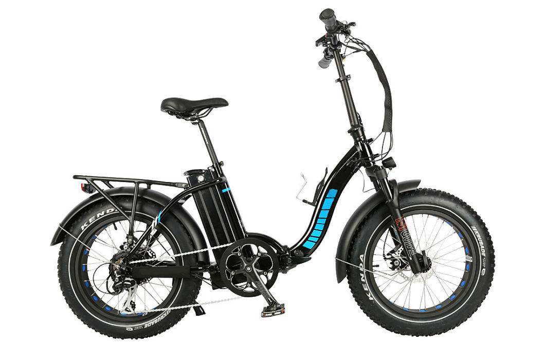 Buy 350w 48v Ebike Folding Electric Bike Mozo Fork With Suspension Snow ...