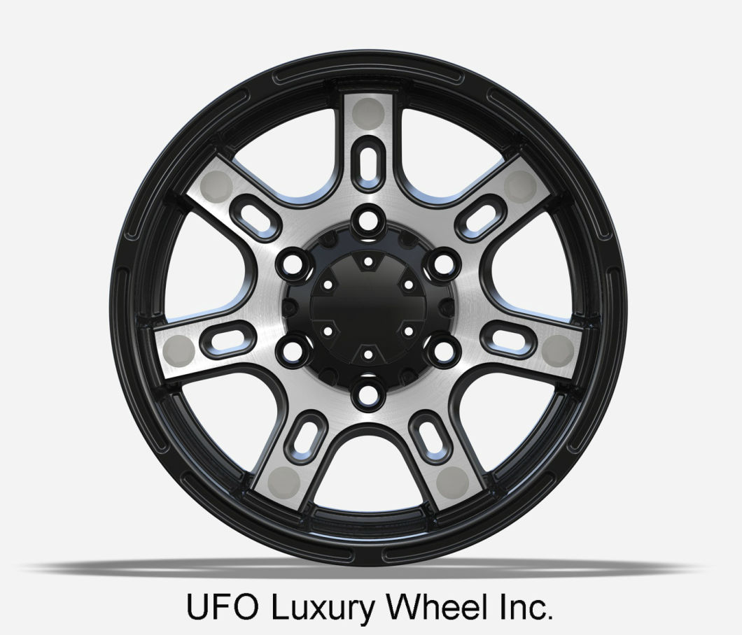 Buy 4x4 Alloy Wheels With Black Machine Face Ufo-793 from UFO Luxury ...