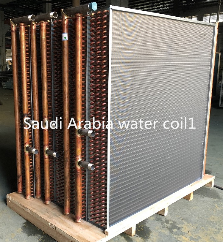 Buy 7mm Copper Tube Aluminum Fin Static Evaporator For Cold Room from ...