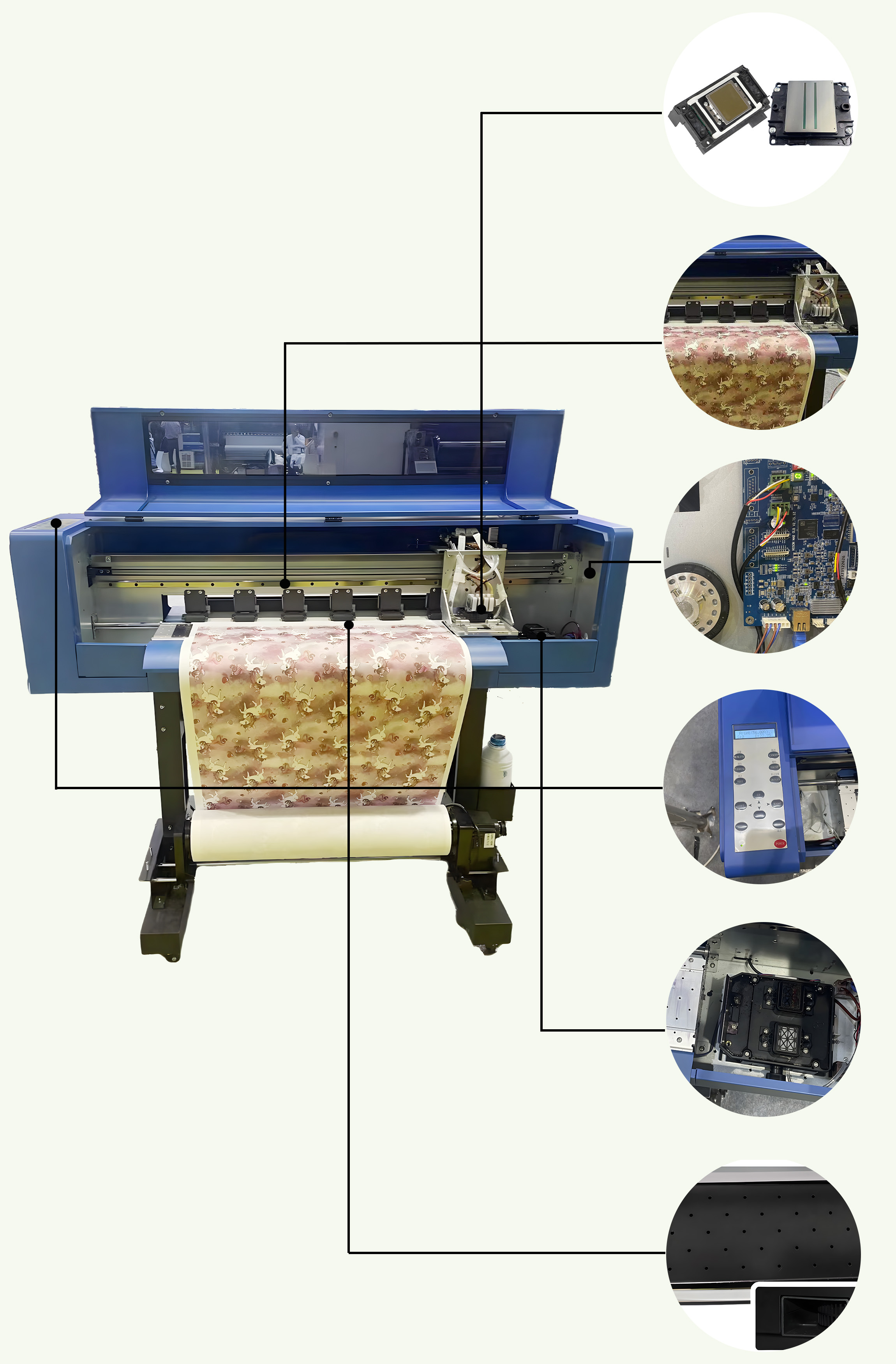 Buy A3 Sublimation Printer Sublimation Heat Press Machine Dye ...