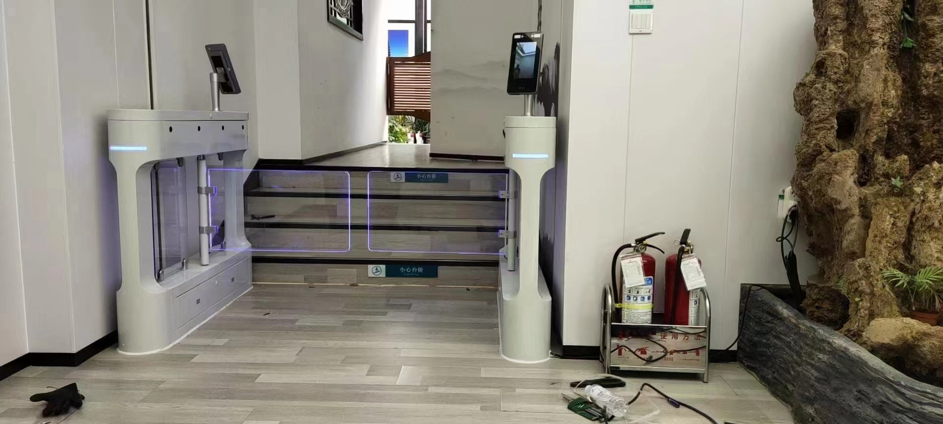 Buy Access Control Outdoor Security Rfid Motorized Biometric Automatic ...