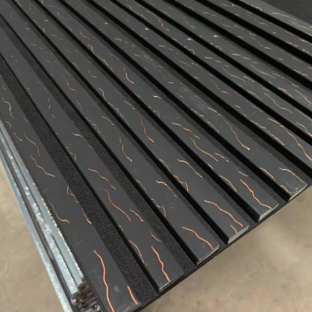 Buy Acoustic Panel Diffusion Wall Soundproofing Slat Wooden Fiber ...