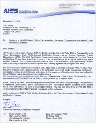 Buy Ahri Certified Standard Ahu Air Handling Unit For Central Air ...