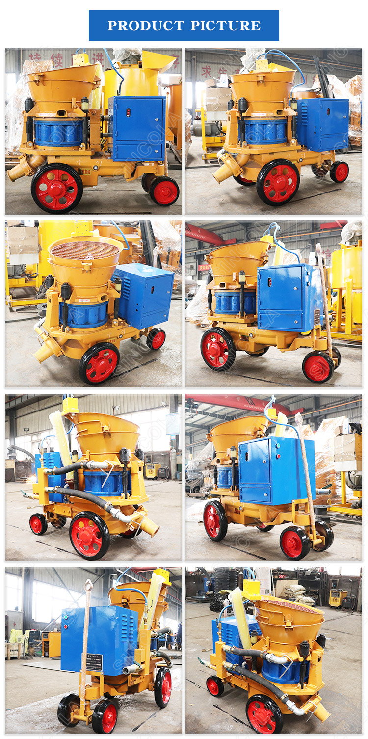 Buy Air Motor Gunite Mortar Spray Gun Shotcrete Guniting Machine Price ...