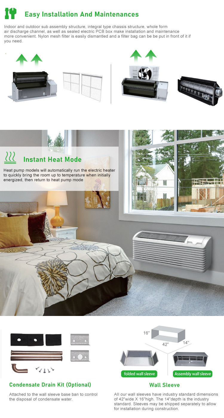 Buy Airbella Ptac Cooling Unit Ac Ptac Air Conditioner 7000btu Ptac ...