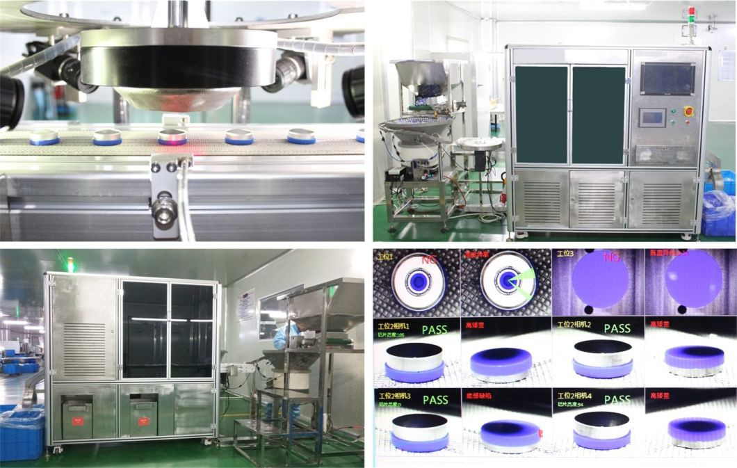 Buy Aluminum Cap For Injection Glass Vial Gmp Certified from Jinan ...