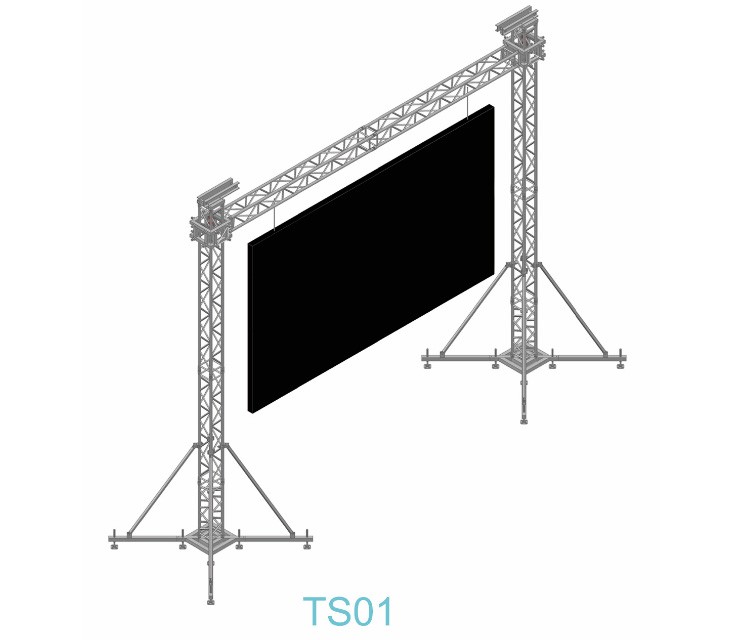 Buy Aluminum Led Video Wall Support Truss Led Screen Display Truss from ...