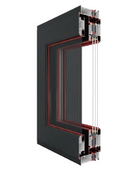 Buy Aluminum Window &screen Integrated Casement Door Ed108 from ...