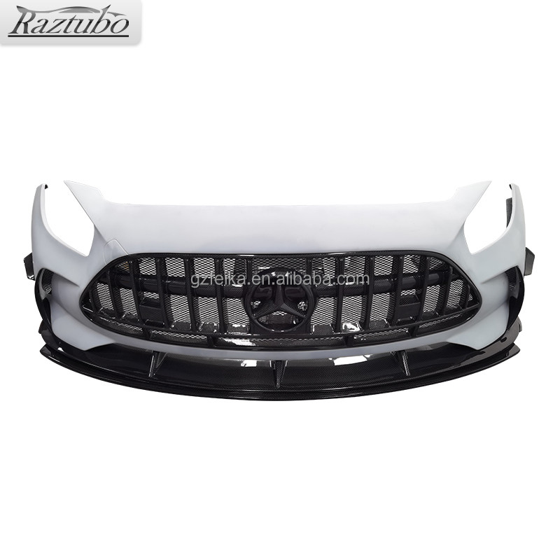 Buy Amg Gt Bs Style Front And Rear Bumper Spoiler Wing Exhaust Hood For ...