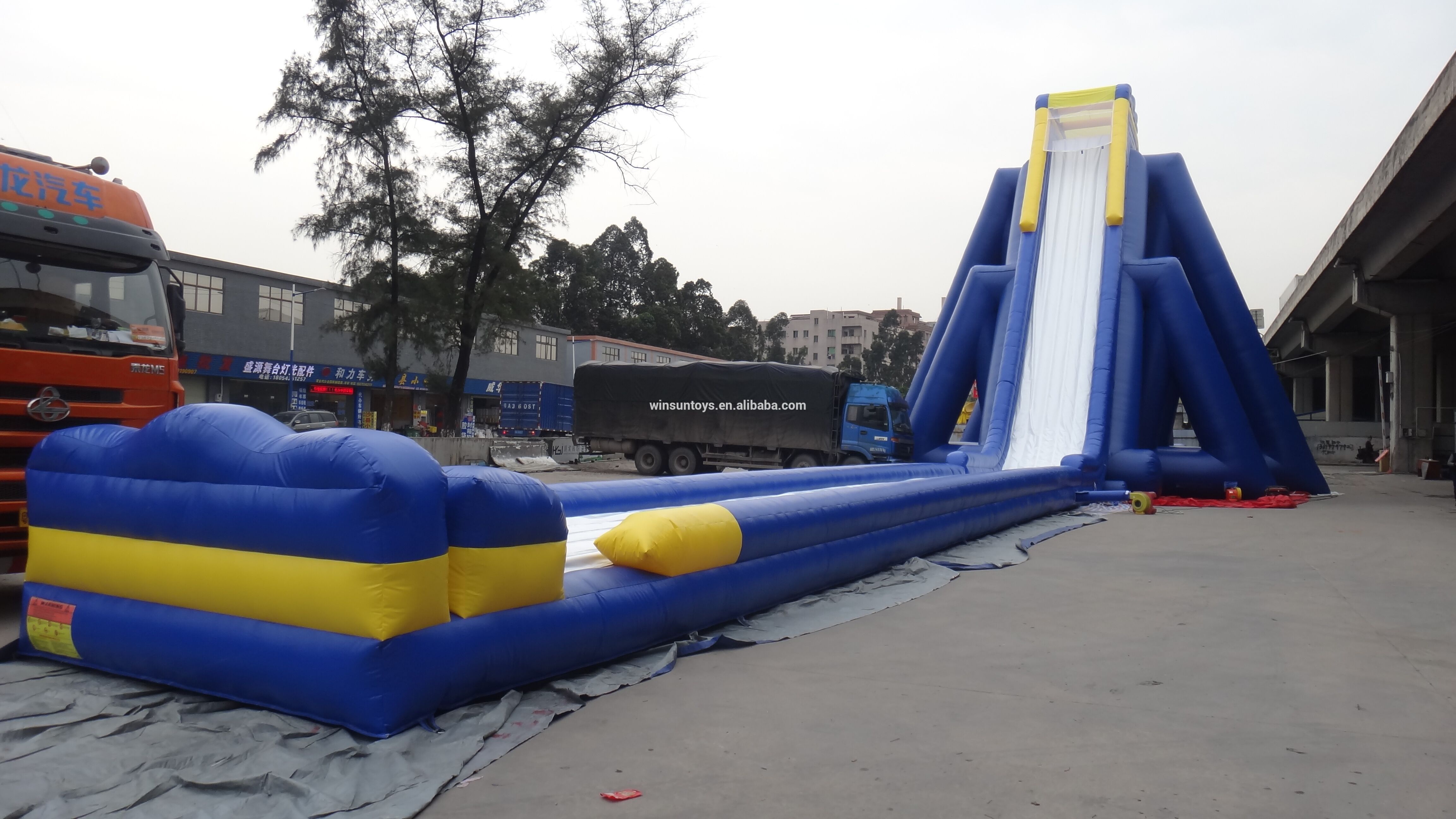 Buy Amusement Park Inflatable Super Water Slides For Sale, Outdoor Park ...