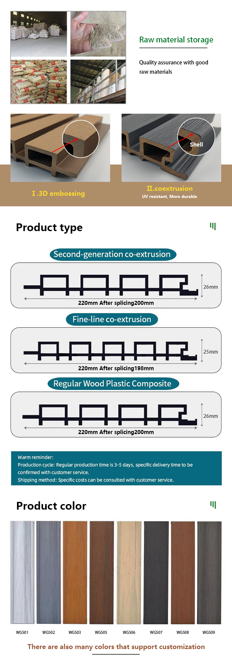 Buy Apolloxy Decor Wpc Decor Wall Panel Outdoor Wpc Cladding Wall Panel ...