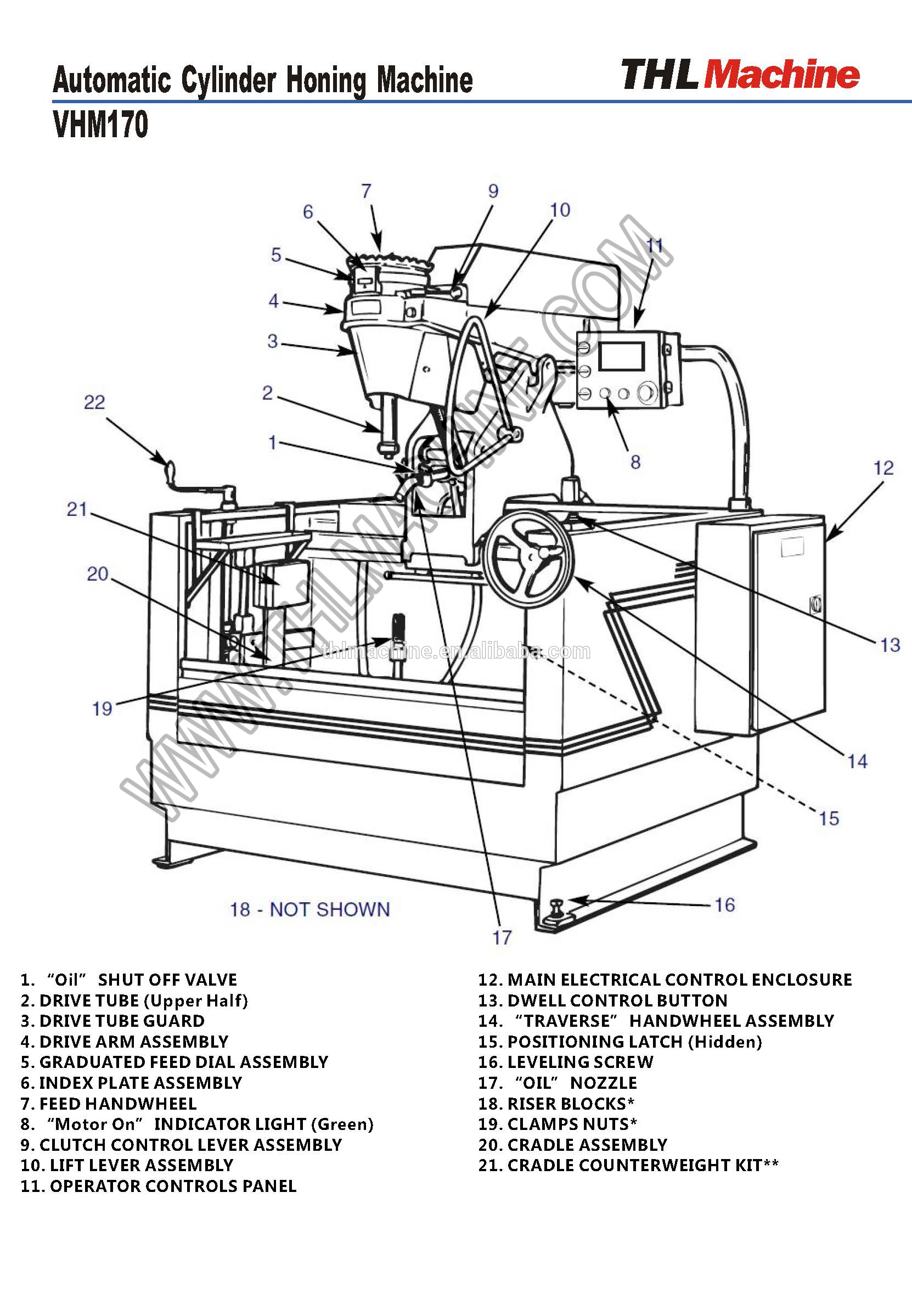 Buy Automatic Cylinder Honing Machine Vhm170/analogue Of Sunnen Sv10 ...