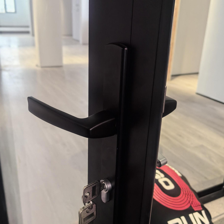 Buy Balcony Aluminum Profile Frame Sliding Folding Doors Double Glazing ...
