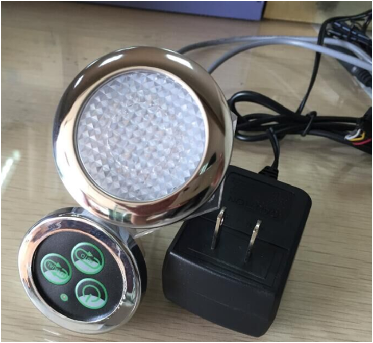 Buy Bathtub Water Jet Nozzle Ip68 Rgb Jacuzzi Led Spa Lamp Underwater ...