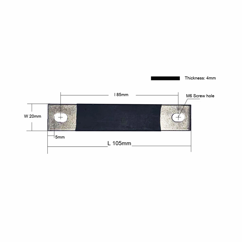 Buy Battery Copper Connection Bar Power Terminal Connection Copper Bar ...