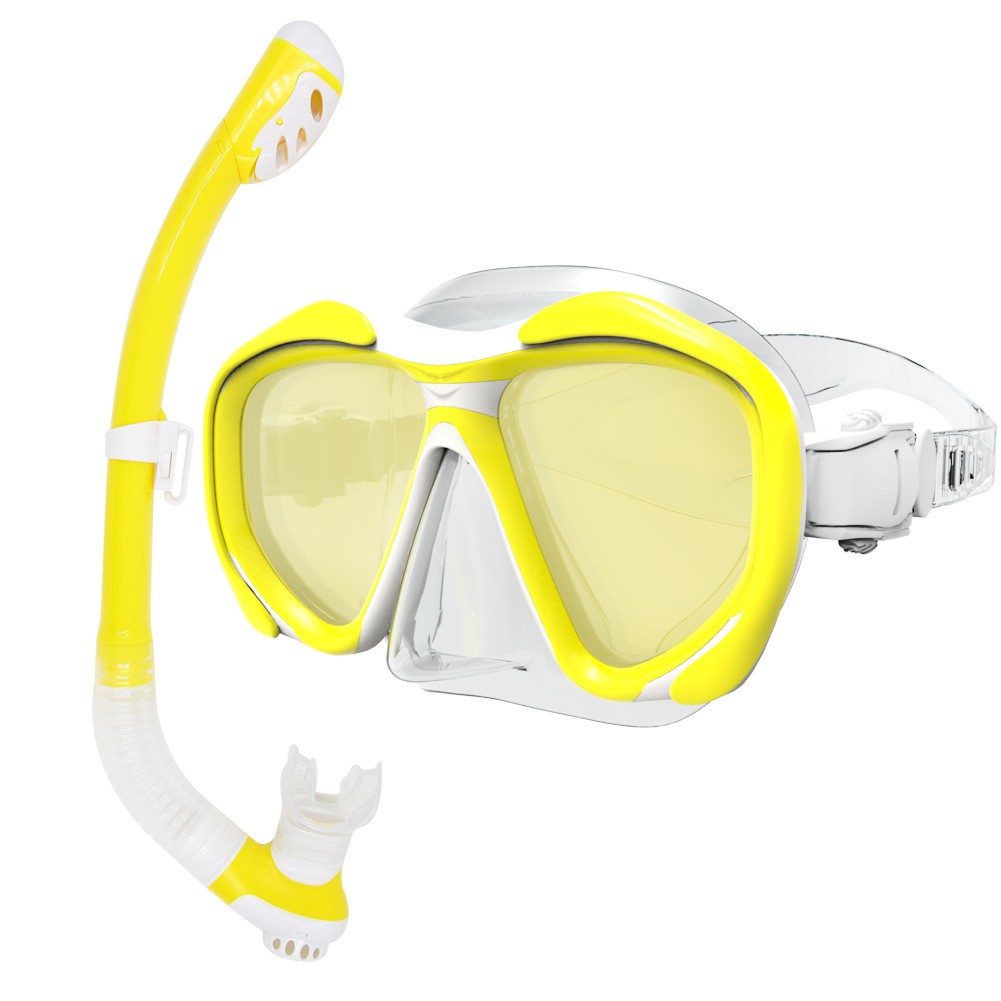 Buy Black Professional Adult Fin Swimming Mask, Diving Mask (mm-2601 ...