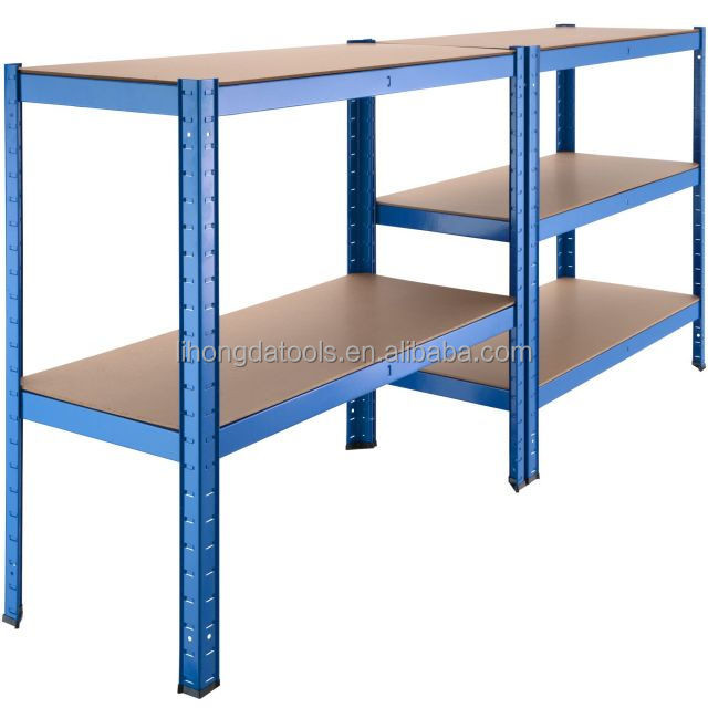 Buy Blue 5-layer Boltless Rack Shelving Heavy Duty Galvanized Steel ...