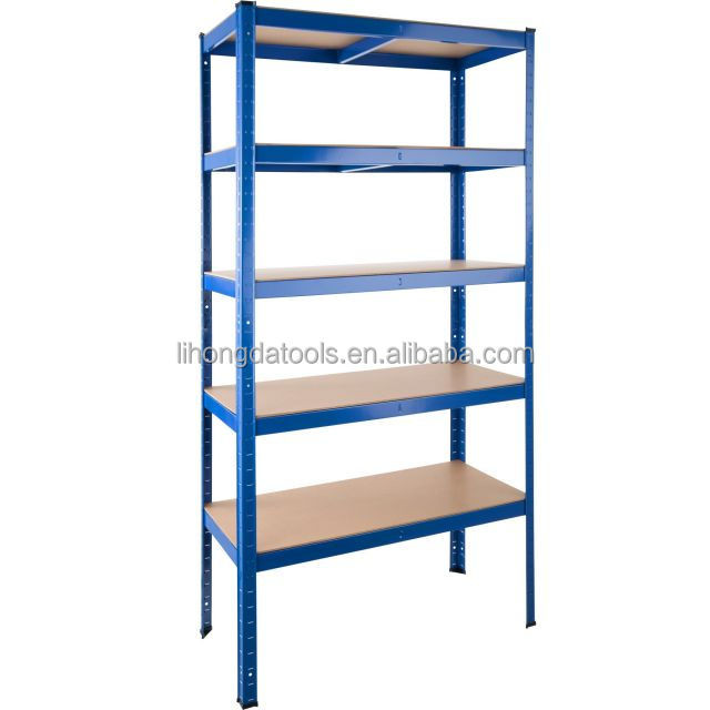 Buy Blue 5-layer Boltless Rack Shelving Heavy Duty Galvanized Steel ...