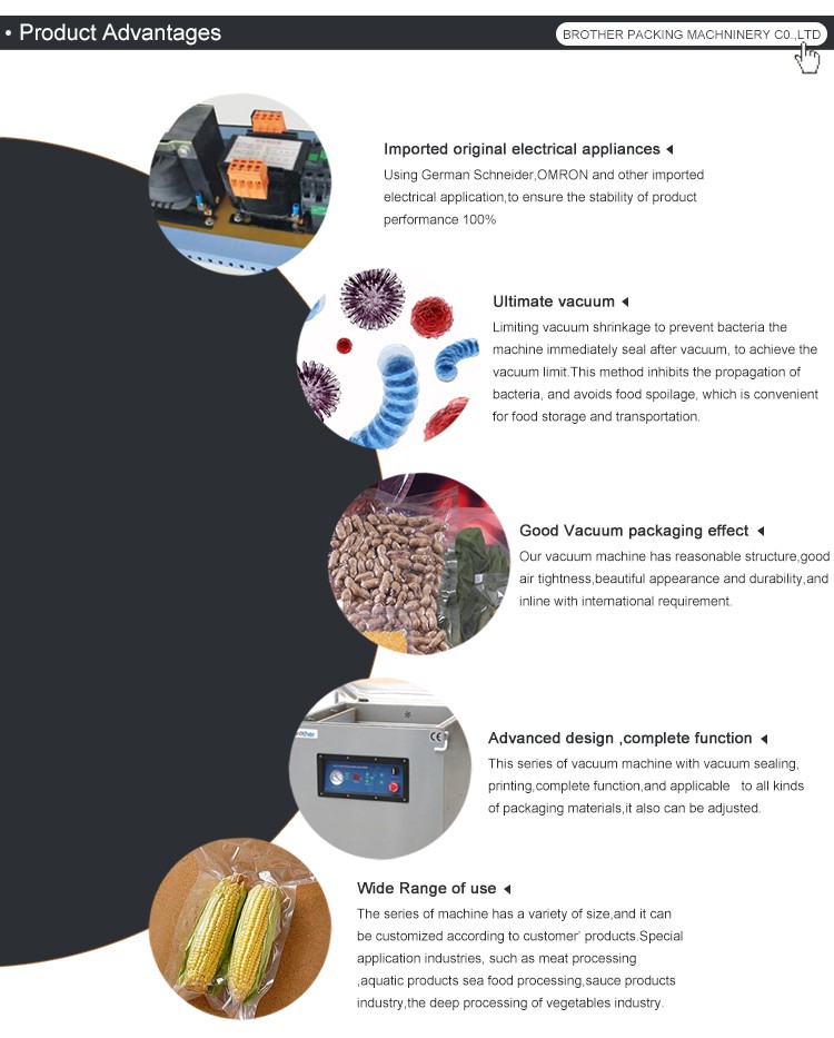 Buy Brother Vm400te Table Single Chamber Nitrogen Gas-flushing Vacuum ...