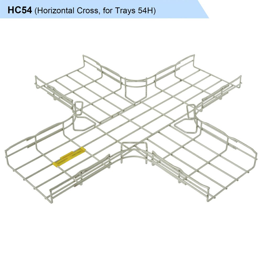 Buy Cable Tray Horizontal Cross Inox 304, Wire Mesh Cable Tray 54mm ...