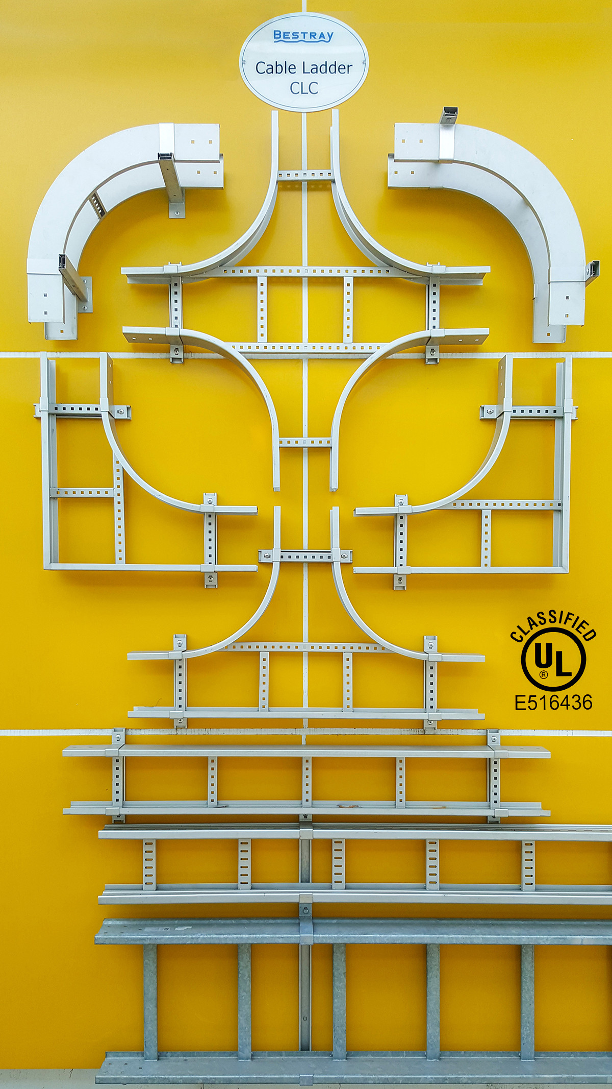 Buy Cable Tray Inox 304 105mm Height 3m Length Wire Mesh Cable Tray ...