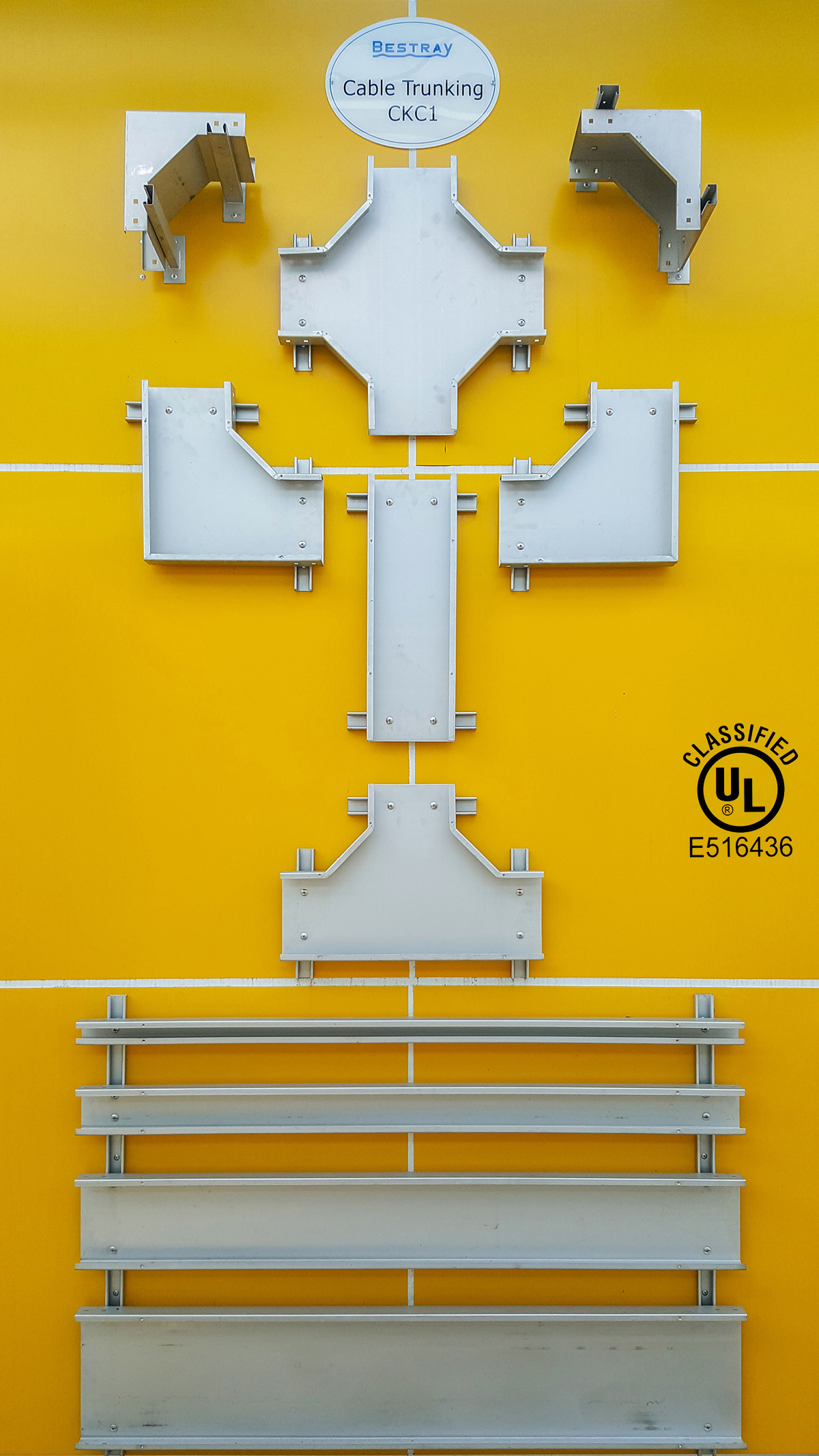 Buy Cable Tray Inox 304, Wire Mesh Cable Tray 30mm Height 30mm Width 3m ...