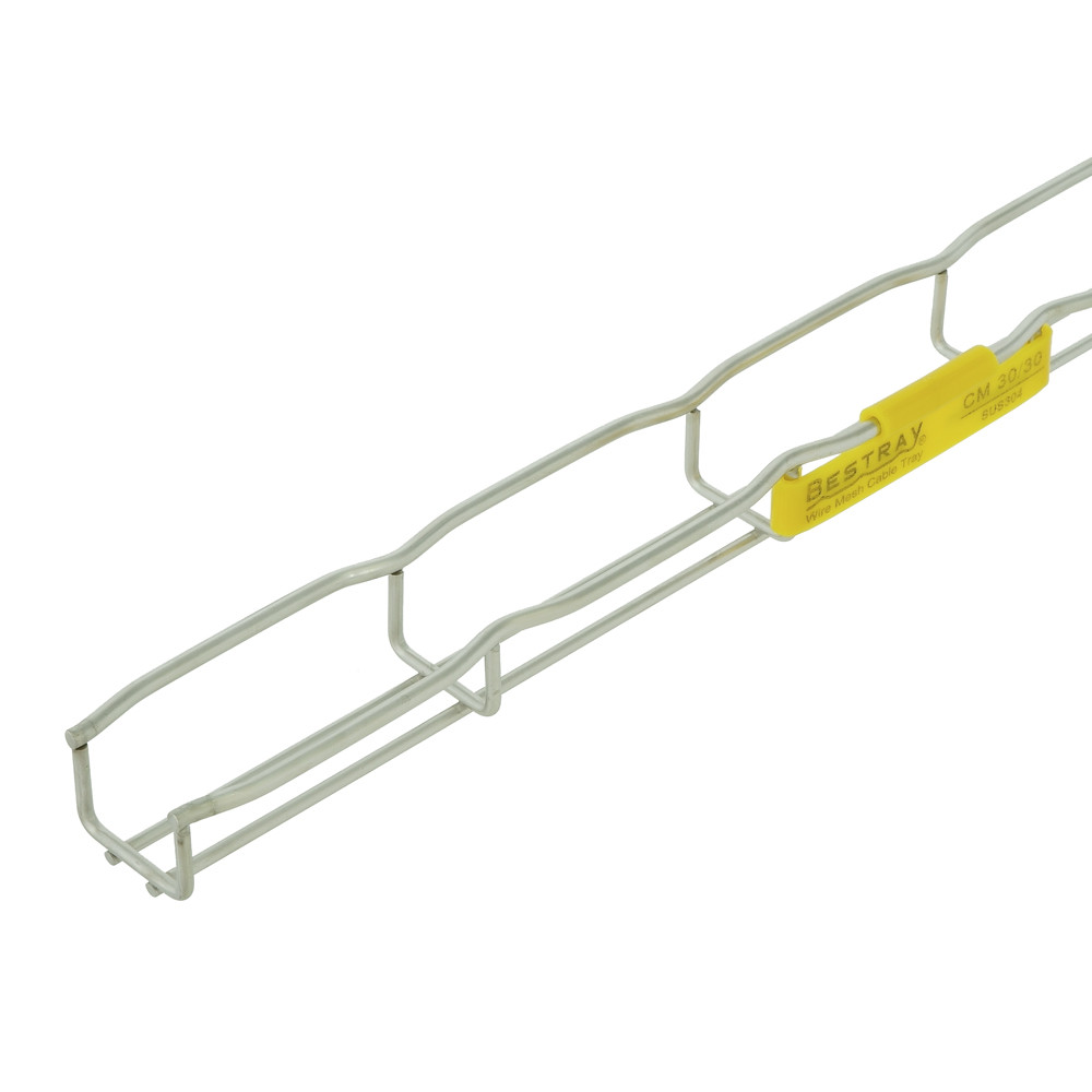 Buy Cable Tray Inox 304, Wire Mesh Cable Tray 30mm Height 30mm Width 3m ...