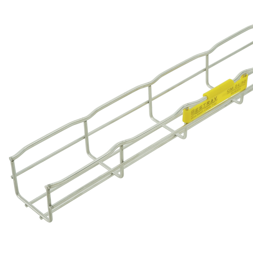 Buy Cable Tray Inox 304, Wire Mesh Cable Tray 54mm Height 200mm Width ...