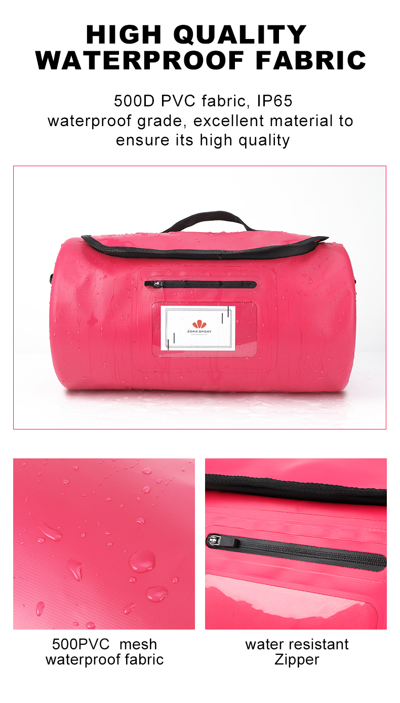 Buy Camping 500d Pvc Tarpaulin Duffel Bag Custom Waterproof Crossbody ...