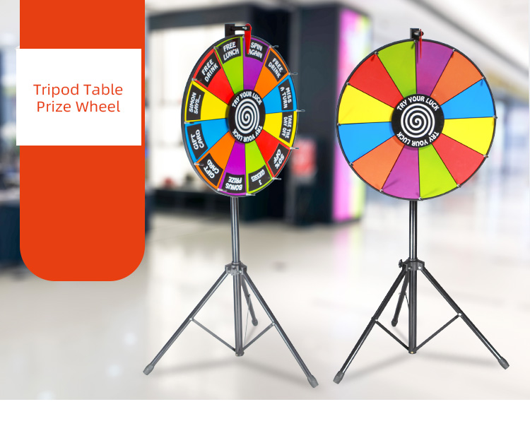 Spinning Wheel IXYHKB 18" Spinning Prize Wheel, 10 Slots Spin The Wheel ...