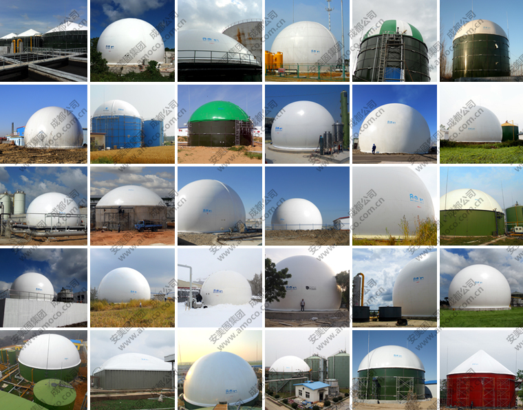 Buy Ce Double Membrane Biogas Storage Balloon, Gas Storage Bag, Gas ...