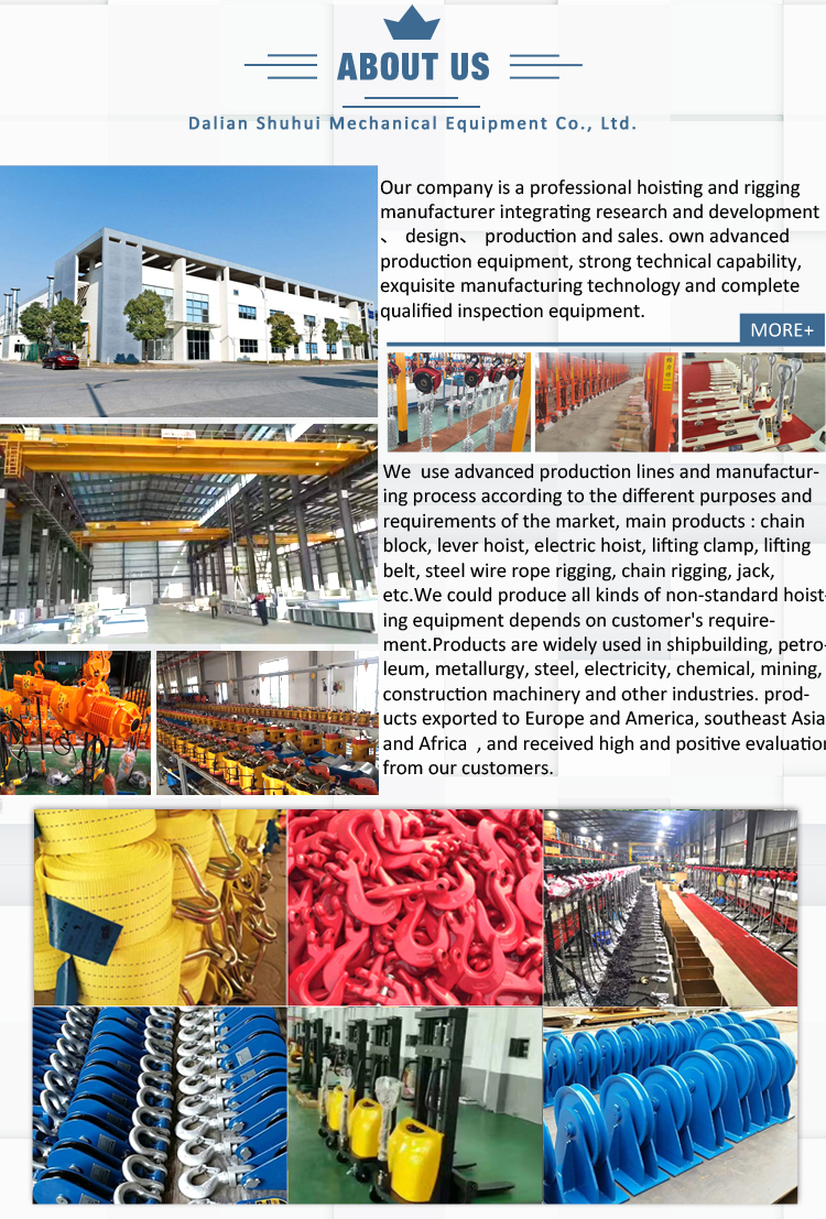 Buy Chain Block Frame 5 Ton Chain Pulley Block Hoist from Dalian Shuhui ...